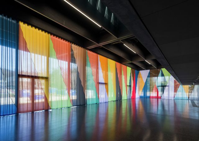 Semi-transparent fabrics